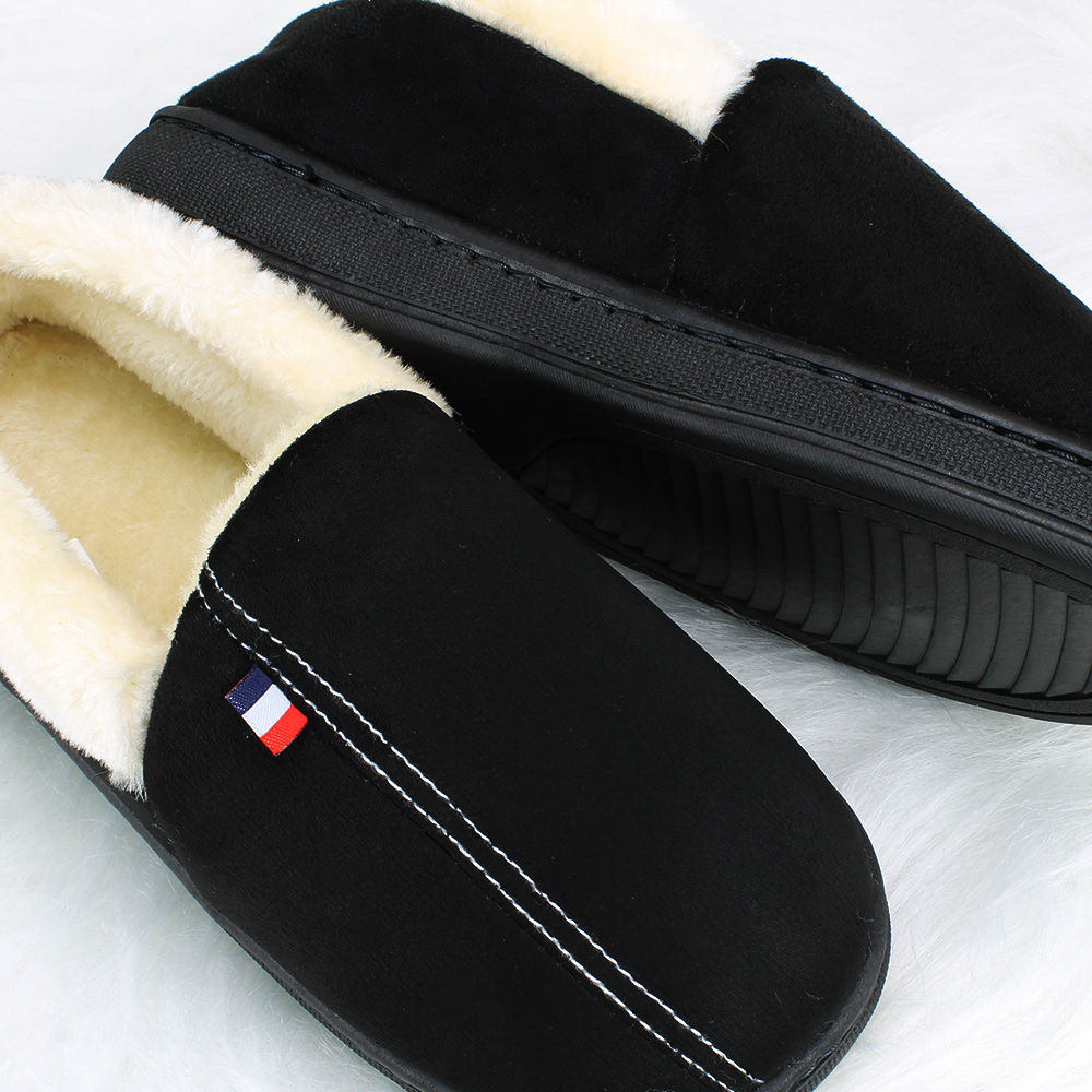 Pantufa Feminina Fechada Pantufa Aveludada Macia Confortável Solado ...