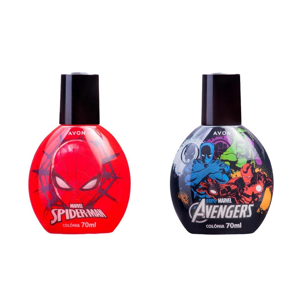 Colônia Homem Aranha Spider Man Avengers - 70ml Avon ou Presente ou ...