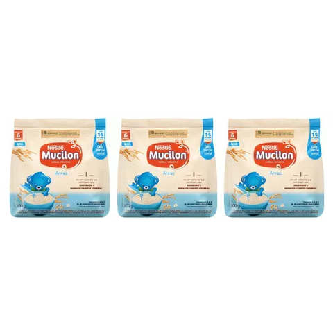 Kit C/3 Cereal Infantil Mucilon De Arroz 360g Nestlé | Shopee Brasil