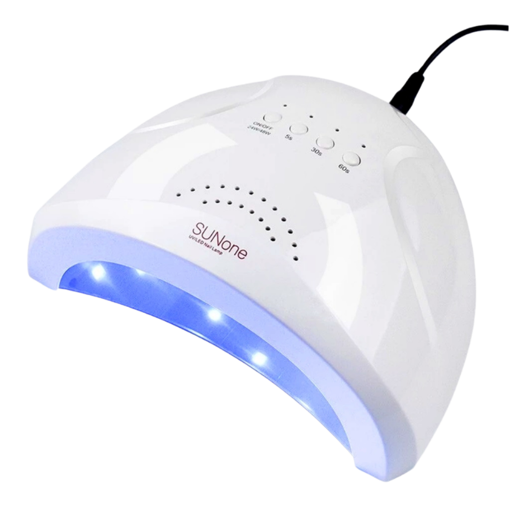 Cabine Sun One LED UV 48w 30 Leds Base Metálica Magnética | Shopee Brasil