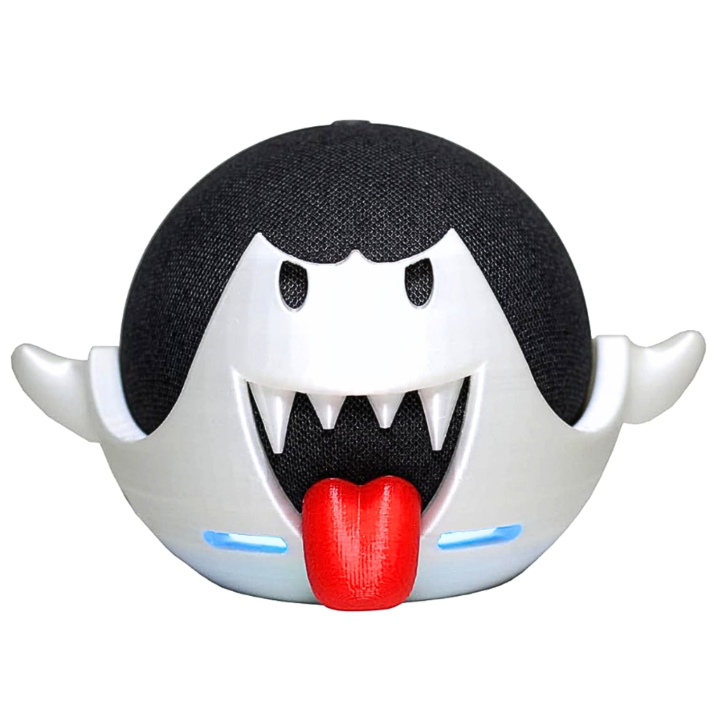 Suporte Alexa Boo Mario Bros Echo Dot 4ª geração - Fantasma Super Mario ...