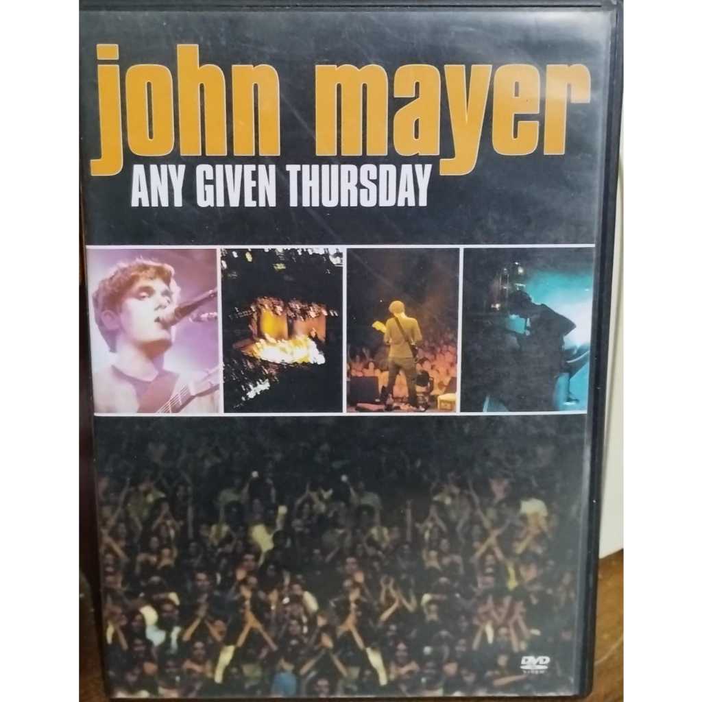 DVD john mayer any given thursday 5193 | Shopee Brasil