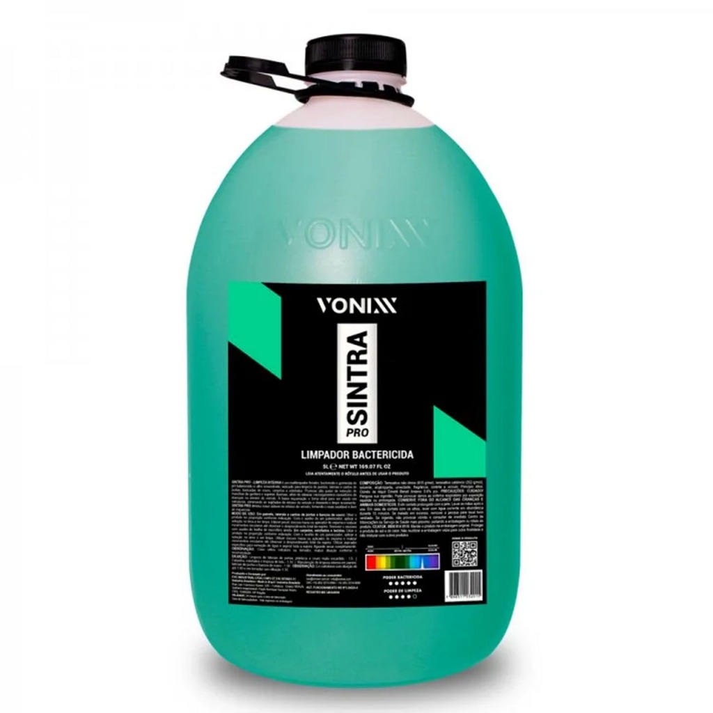 SINTRA PRO 5L VONIXX LIMPEZA INTERNA DE VEÍCULOS | Shopee Brasil