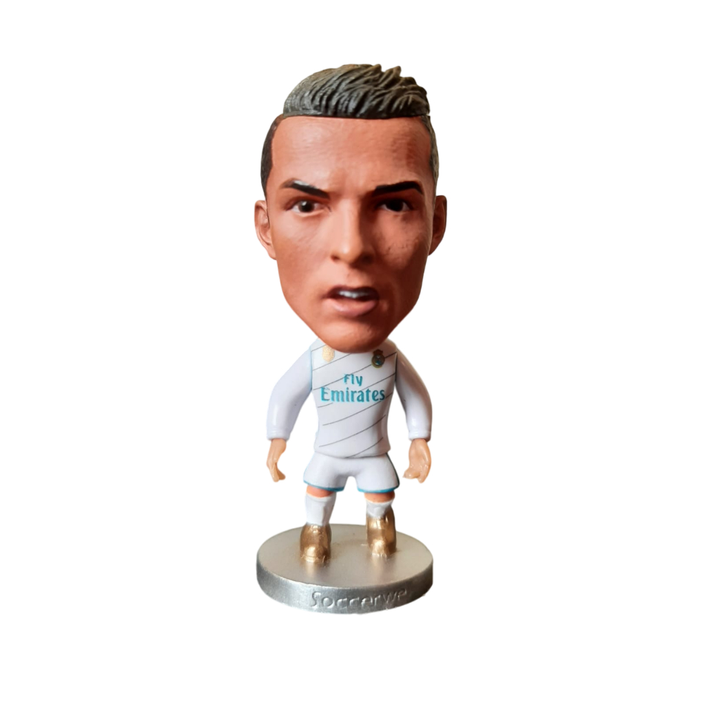 Mini Craque do Cristiano Ronaldo Real Madrid Soccerwe Boneco Miniatura ...
