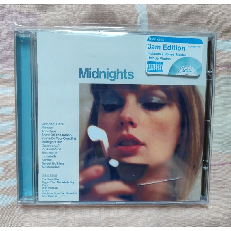 CD Taylor Swift Midnights The 3 Am Edition Fanmade | Shopee Brasil