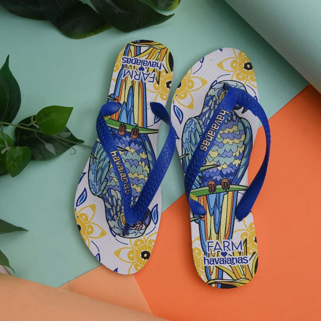 Chinelos Femininos estilo + Farm lindo e confortável | Shopee Brasil