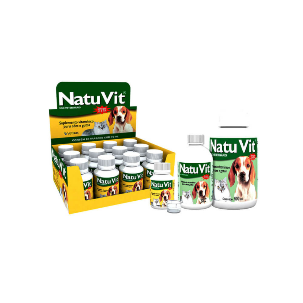 Natu Vit Suplemento Vitamínico para Cães e Gatos | Shopee Brasil