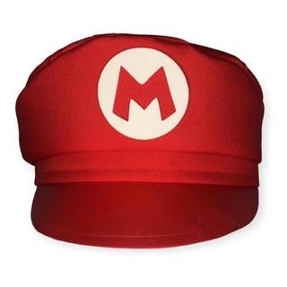 Quepe Super Mario Bros Adulto Luxo / Boina / Chapéu (+Bigode) | Shopee ...
