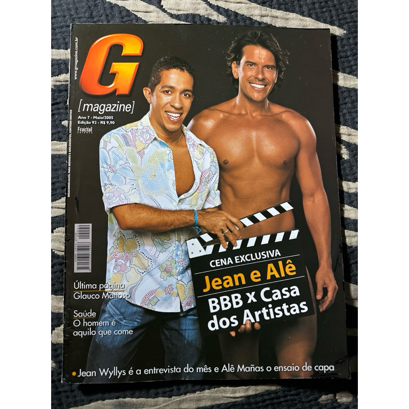 Revista Gay G Magazine Jean Alê Juliano Abreu Danilo Oliveira | Shopee ...