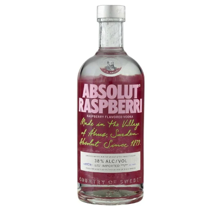 Vodka Absolut Raspberri 1L | Shopee Brasil
