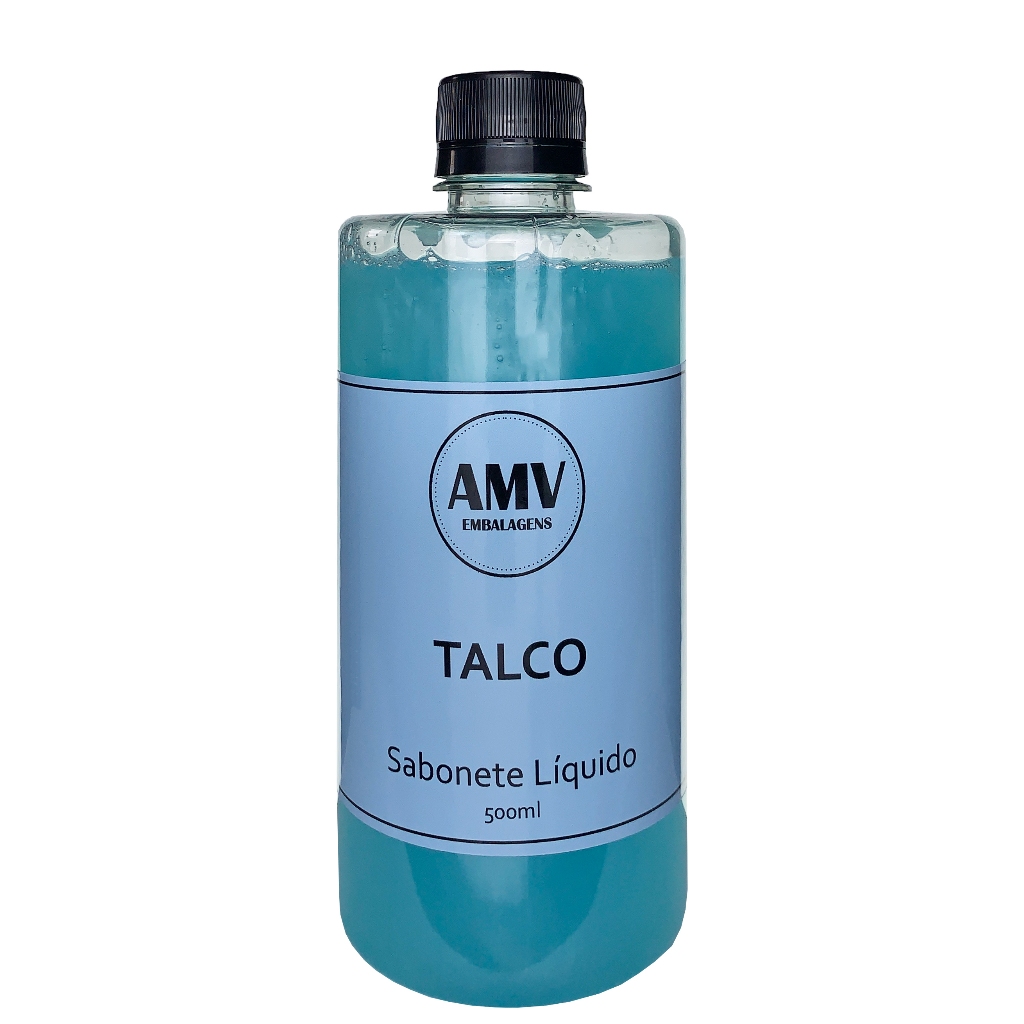 Sabonete Líquido 500ml Refil Aroma Talco | Shopee Brasil