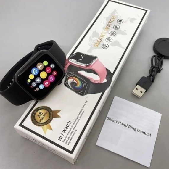 Smartwatch X8 Pro Max Preto (Original, já no Brasil, faz e recebe ...