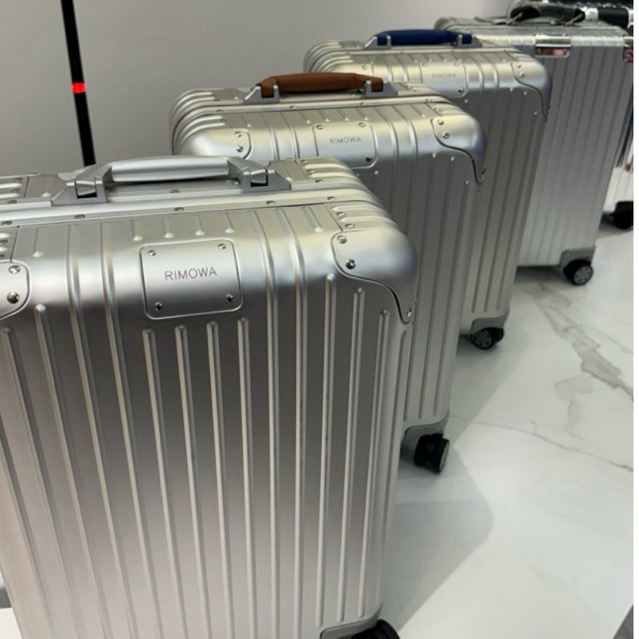 Mala Rimowa ALUMÍNIO bordo | Shopee Brasil