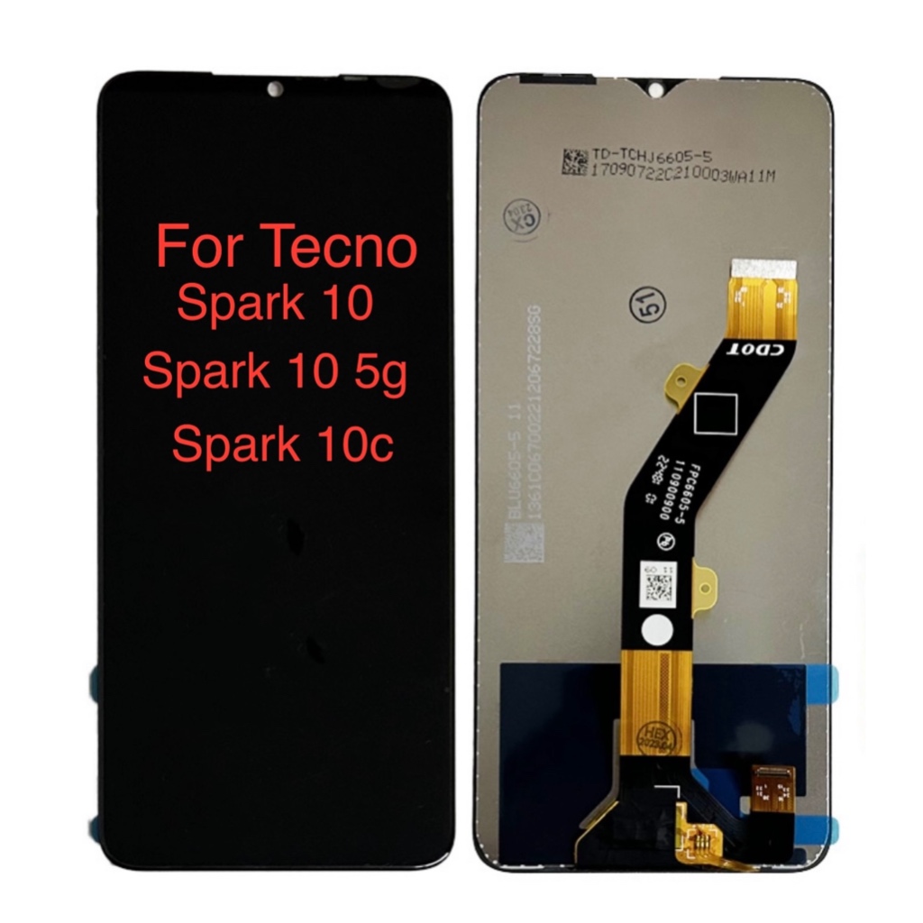 Tela Touch Display Lcd Tecno Spark 10 Pro / Spark 10 / Spark 10c / Spark 10 5g | Shopee Brasil