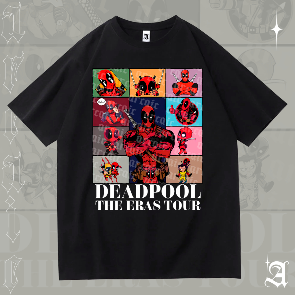 Camisa Básica Camiseta Deadpool The Eras Tour Meme Filme Wolverine Anti ...