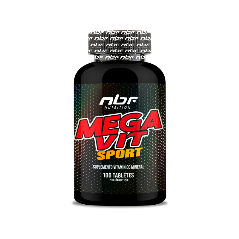 Suplemento Multivitamínico Mega Vit Sport 100 Tabletes Nbf Nutrition ...