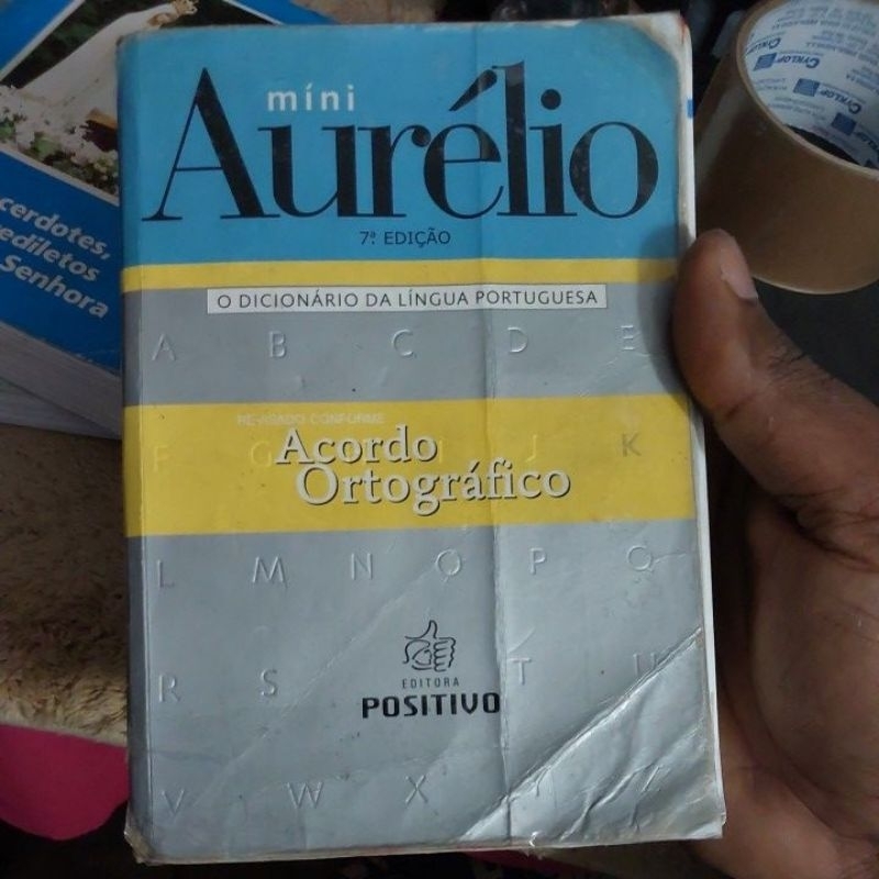 Livro - Mini Aurélio - O Dicionário da Língua Portuguesa | Shopee Brasil