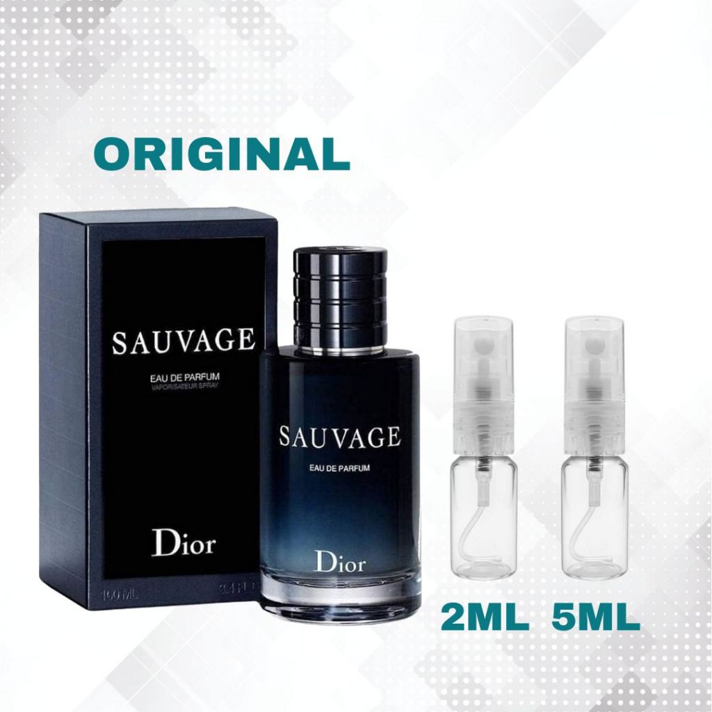 Sauvage - Decant's de 2ml e 5ml | Shopee Brasil
