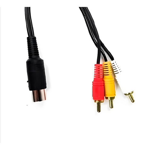 Cabo Av Rca Audio Video Mega Drive Sega Gênesis 1 E 2 Top | Shopee Brasil