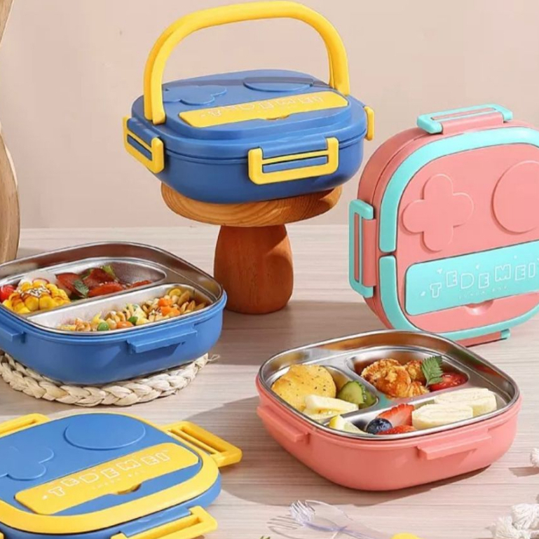 Lancheira Infantil Para Comida Escola Bebê Passeio Marmita Térmica ...