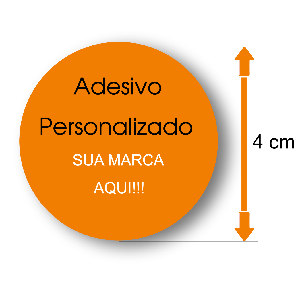 120 Etiquetas Adesivas 4x4 Personalizados com Recorte Eletrônico | Shopee Brasil