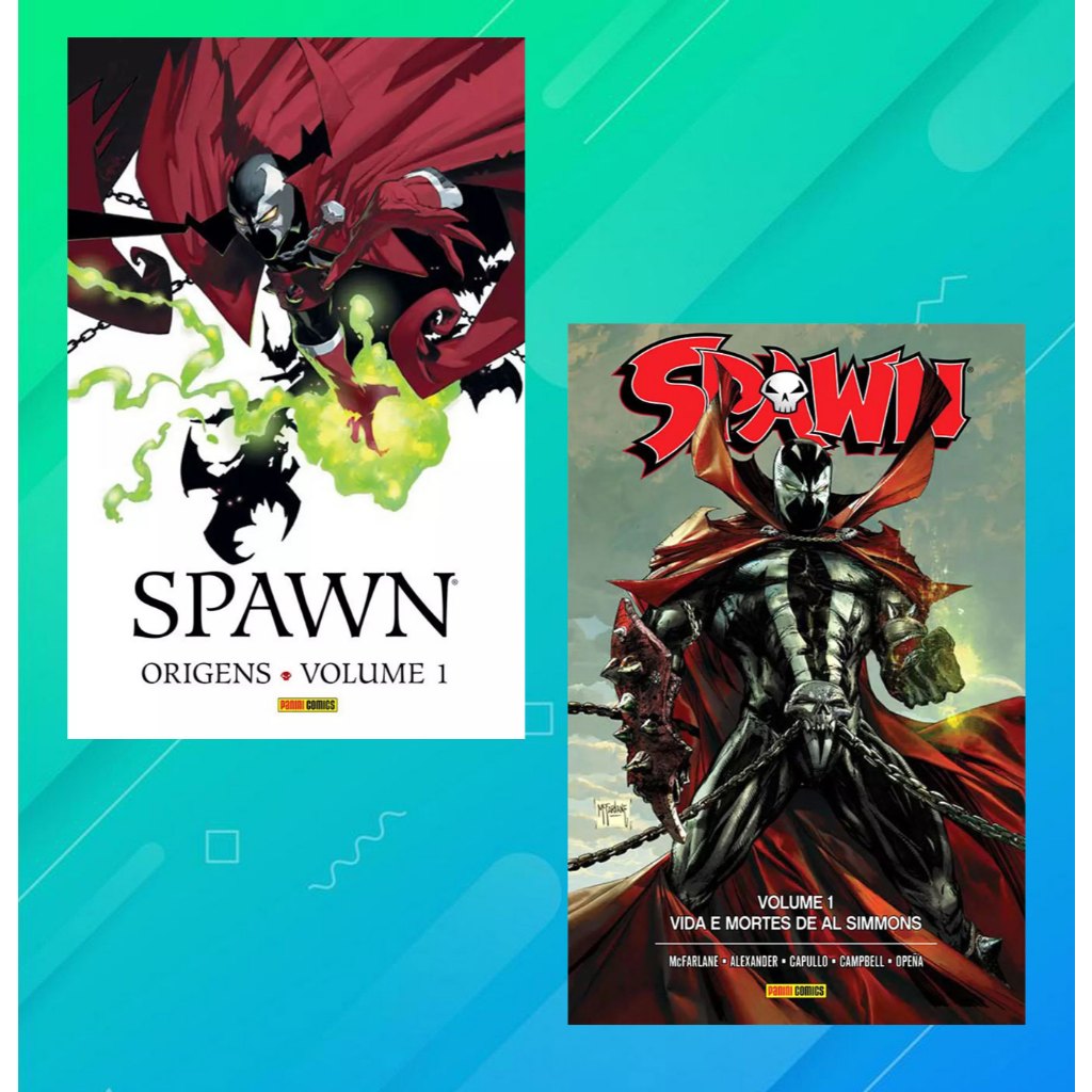 Spawn: Origens Nº 1 + Spawn Nº 1 ( Panini - 2024 ) Em Português ...