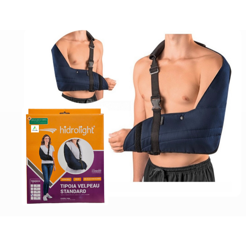 Tipoia Ombro Clavicula Braço Antebraço Bilateral Imobilizadora Velpeau ...