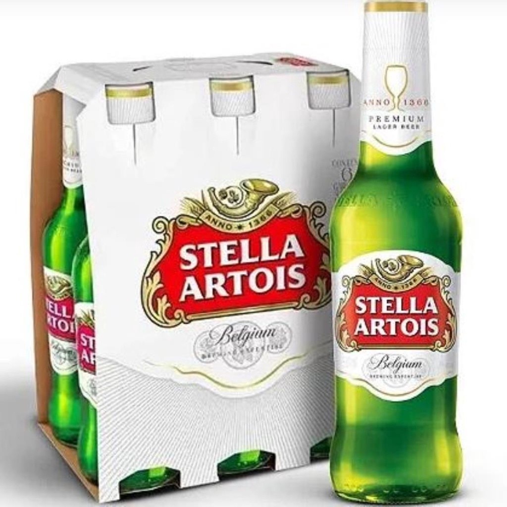 Cerveja Stella 330ml Pack (6 Unidades) | Shopee Brasil