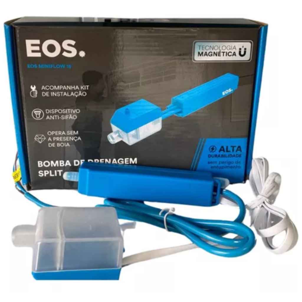Bomba De Dreno Ar Condicionado Split Até 45.000 Btus 15l Eos | Shopee ...