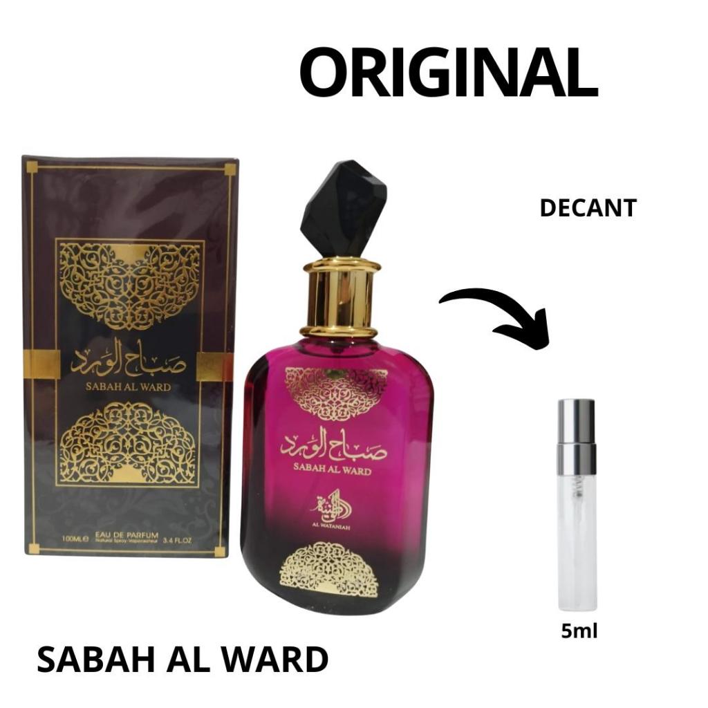 Perfume Árabe Sabah Al Ward Al Wataniah decants 5ml | Shopee Brasil