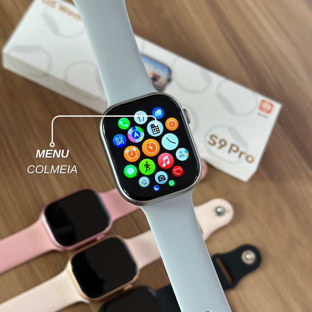 Smartwatch S9 Ultra PRO - Seu Parceiro para um Estilo de Vida Saudável ...