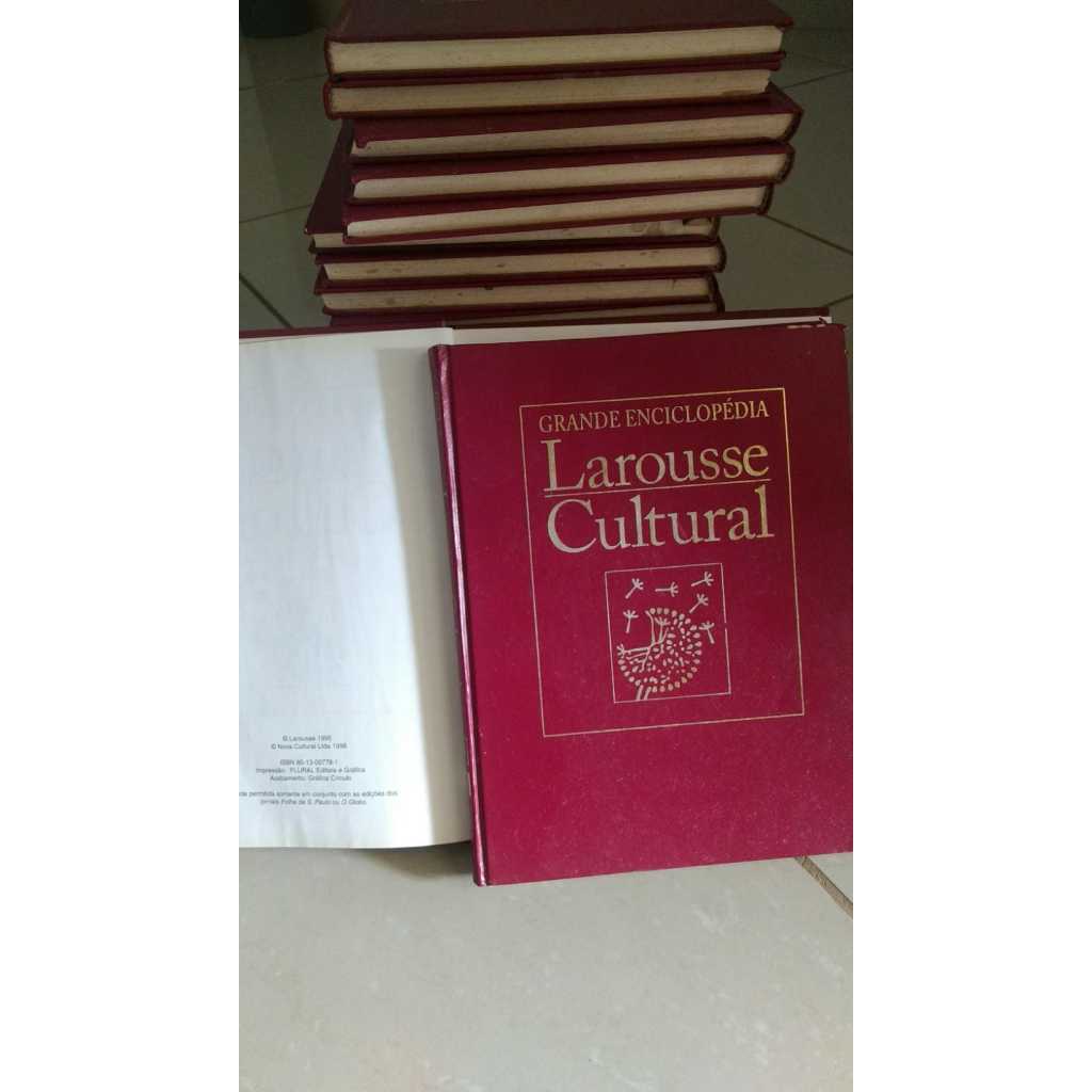 Enciclopédia Larousse Cultural Grande | Shopee Brasil