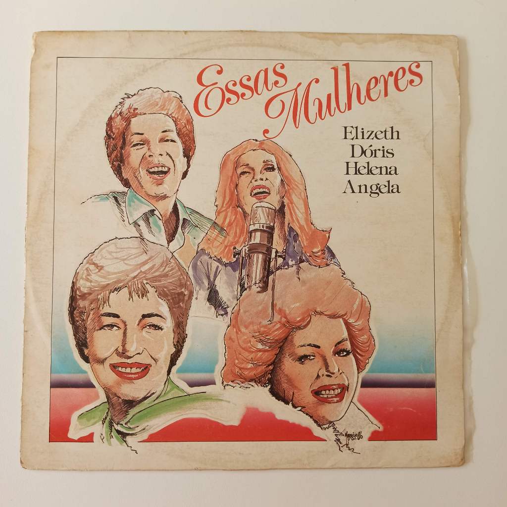 LP Disco Vinil Essas Mulheres - Elizeth, Dóris, Helena, Angela - 1986 ...
