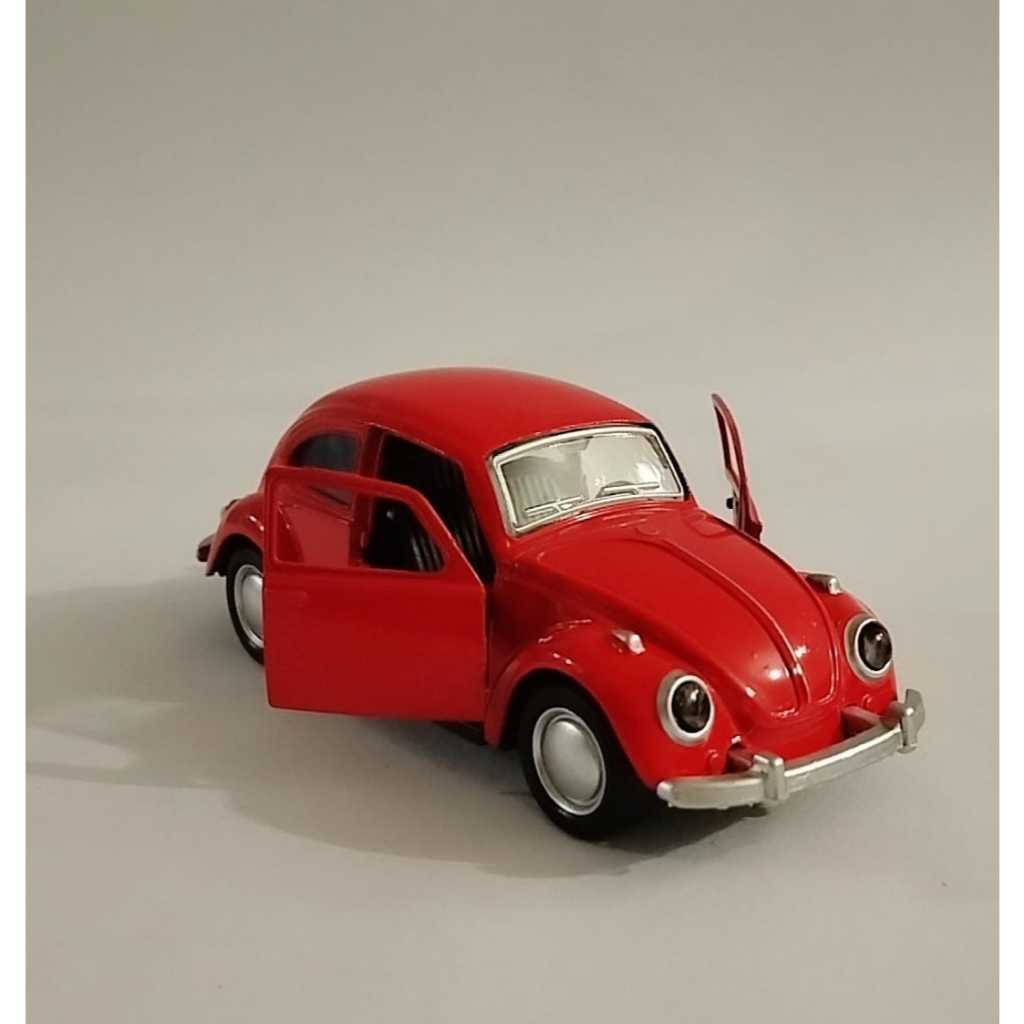 Miniatura Carrinho COLEÇÃO Fusca Volkswagem Abre Portas Fricção ...
