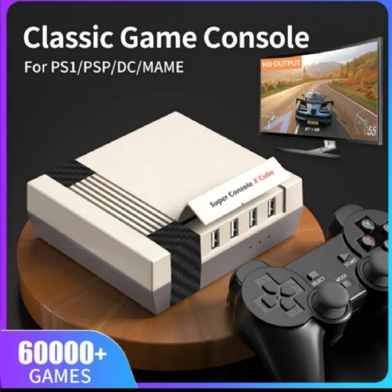 Super Console X Cube 64Gb ou 256Gb. Game box retrô | Shopee Brasil