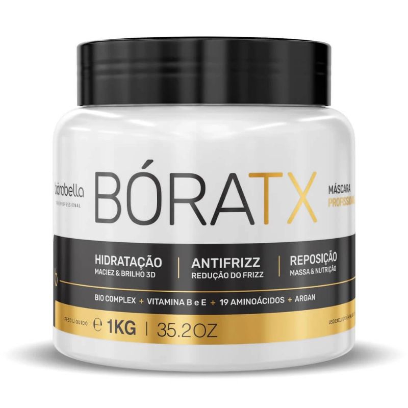 Botox Alisa e Hidratada e Repõe Massa Borabella True Profissional 1kg ...