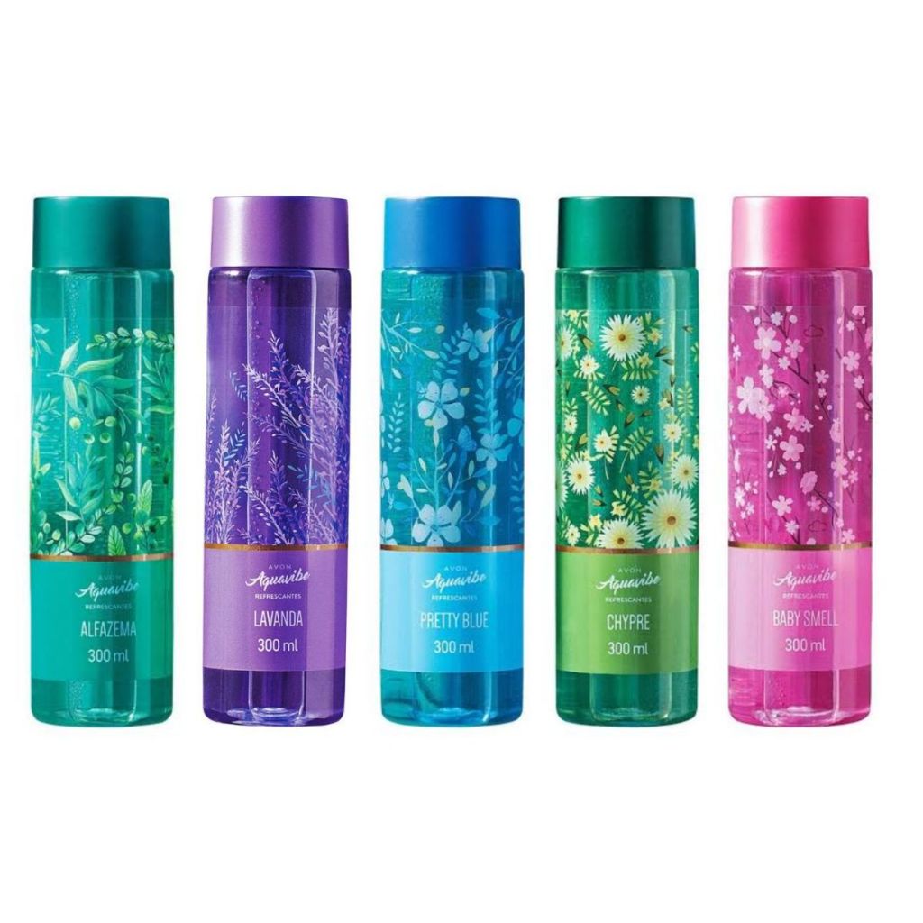 Body Splash Aquavibe Refrescantes Avon - 300ml | Shopee Brasil