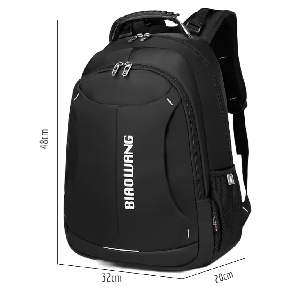 BIAO WANG Original Mochila Impermeável resistente Notebook Unisex Faculdade Viagem | Shopee Brasil