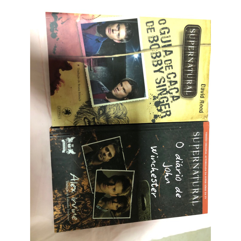 O guia de caça de Bobby Singer e O diário de John Winchester | Shopee ...