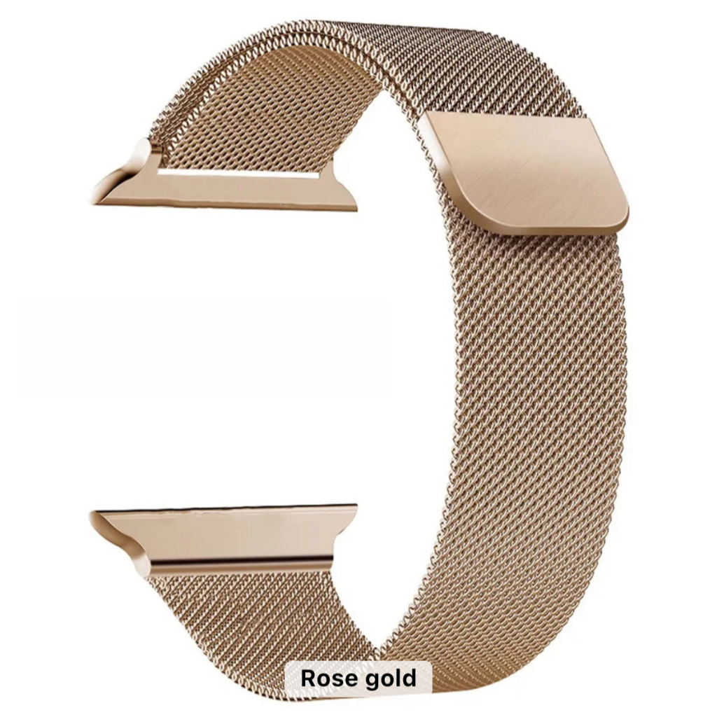Pulseira Para Smartwatch Metal Milanese Magnética Compatível Watch ...