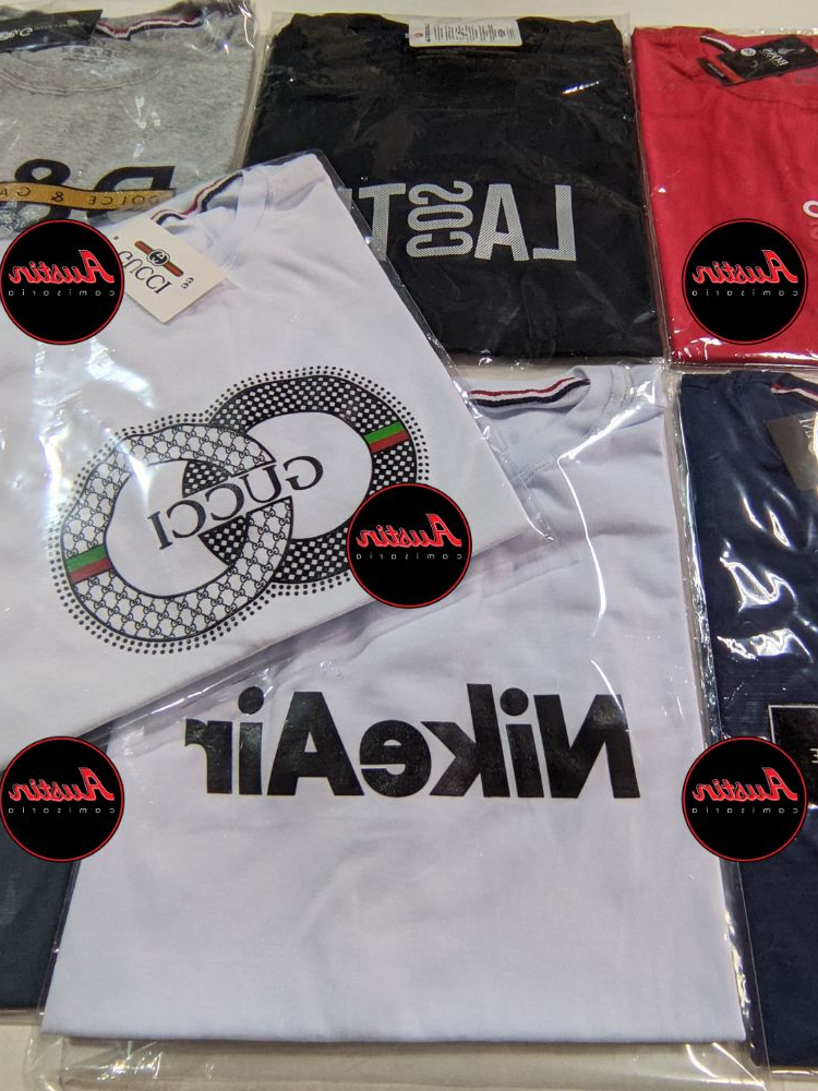 Kit 5 ou 3 Camiseta Plus Size Masculina Camisa Blusa Tamanho Especial G1 G2 G3 G4 G5 G6 Envio ...