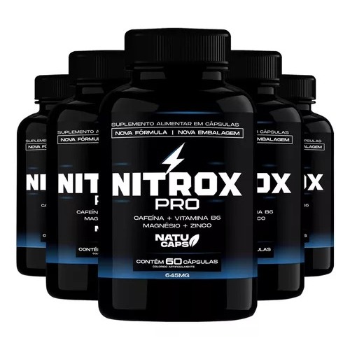 Pague 4 Leve 5 Nitrox Pro 300 Cápsulas - Ciclo Completo - Envio ...