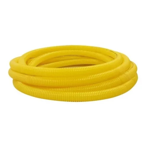 Conduíte Eletroduto Flexível Corrugado Amanco Amarelo 3/4" x 7 metros ...