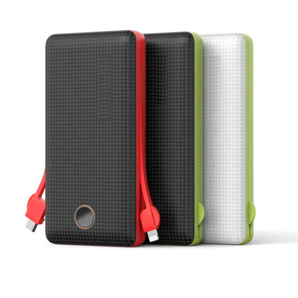 Carregador Portátil Power Bank 3 em 1 Universal Lightning Tipo-C Micro ...