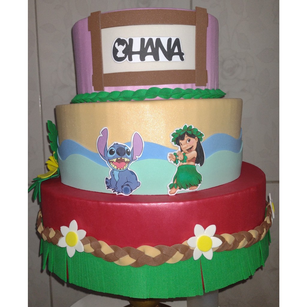 Bolo Fake Lilo Stitch | Shopee Brasil
