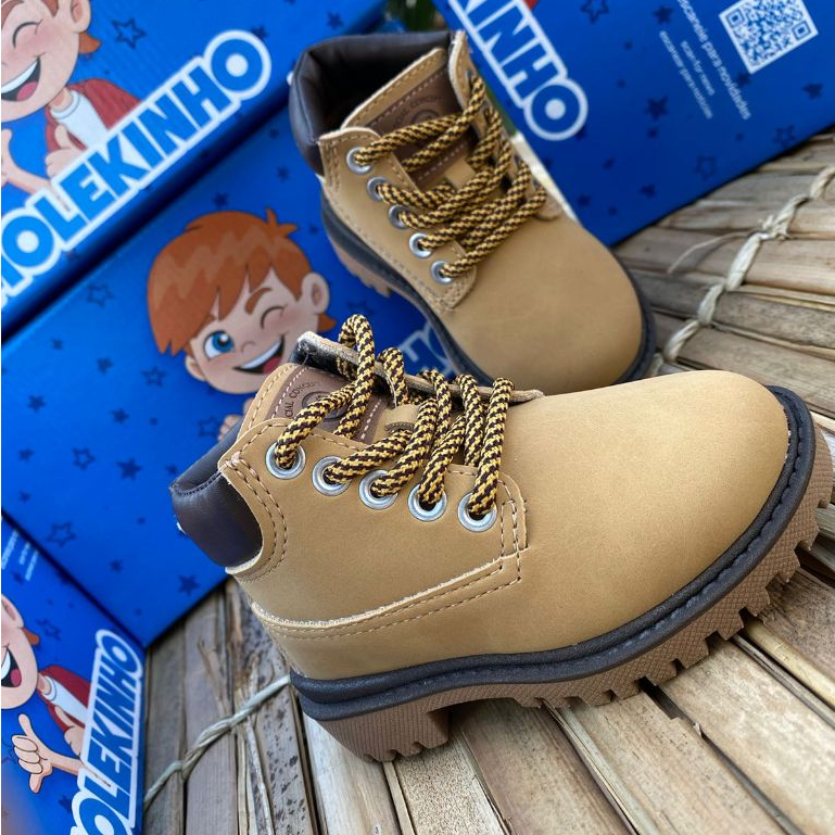 Botinha Bota Molekinho Menino Infantil Macia E confortável | Shopee Brasil