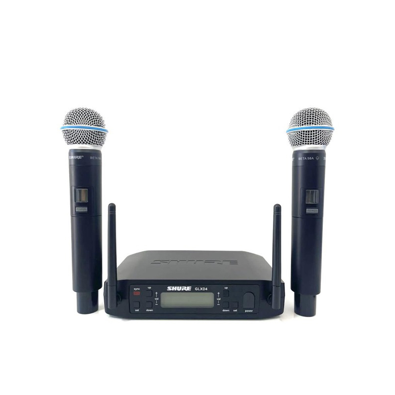 Microfone Sem Fio Glxd4 Shure Beta 58a Profissional | Shopee Brasil