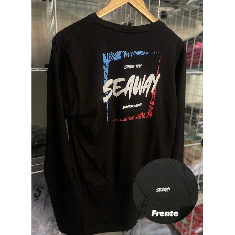 Camisa manga longa Seaway padrão original premium envio rápido | Shopee ...