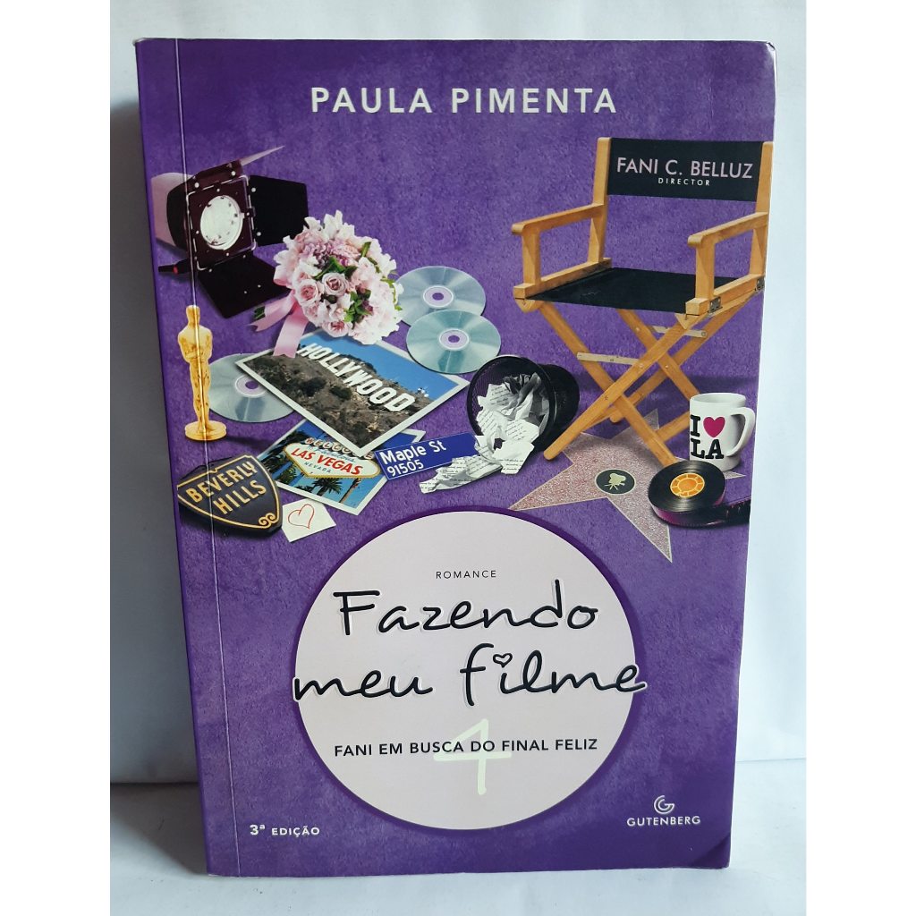 Livro Fazendo meu Filme 4 - Fani em Busca do Final Feliz - Paula ...