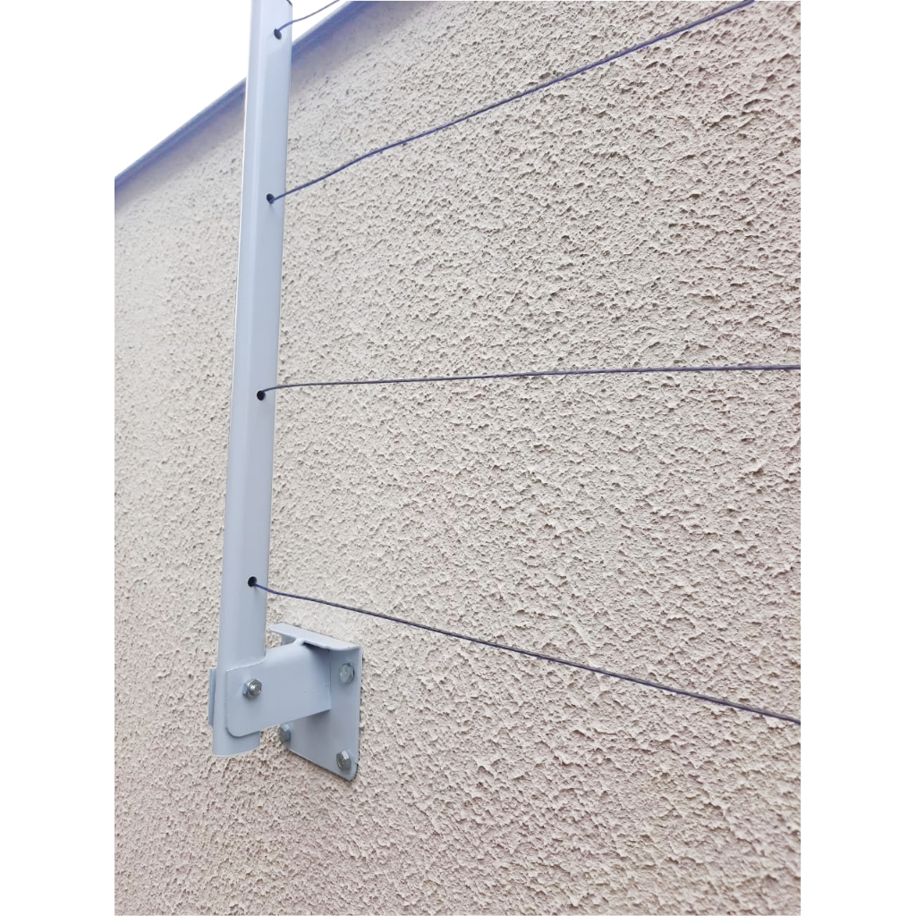 Varal Retrátil Em Aço + 20mt Cabo De Aço Encapado | Shopee Brasil